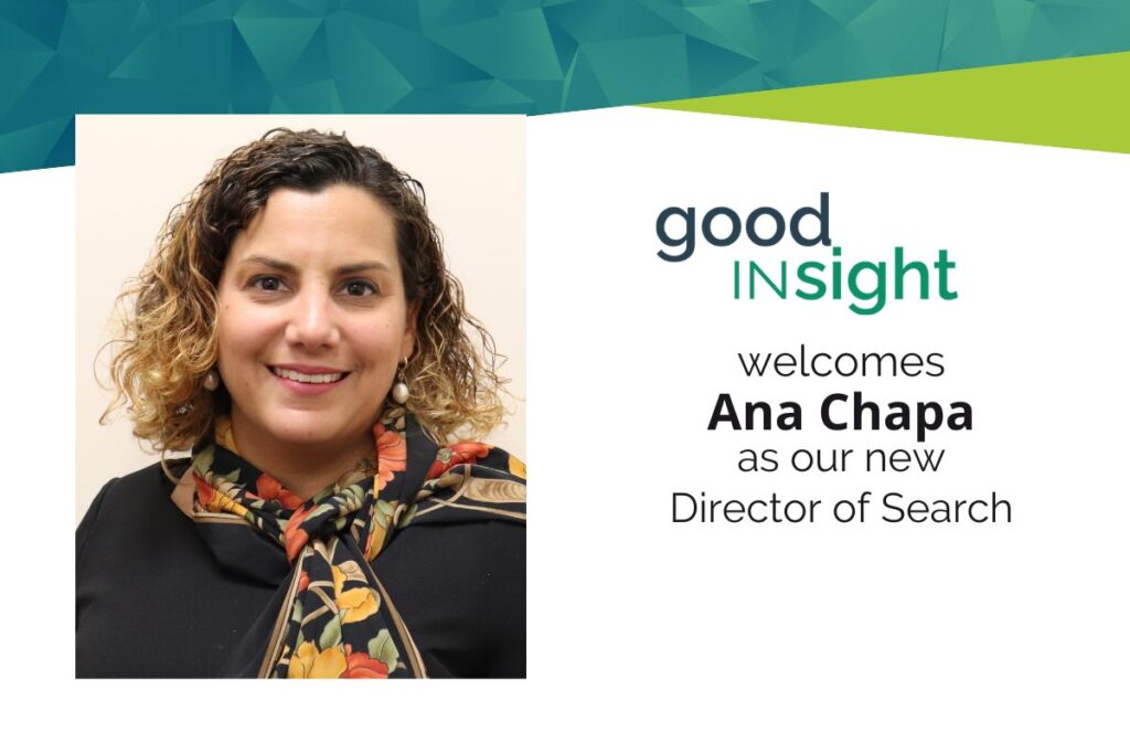 Welcoming Ana Chapa to the Good Insight Team – Good Insight